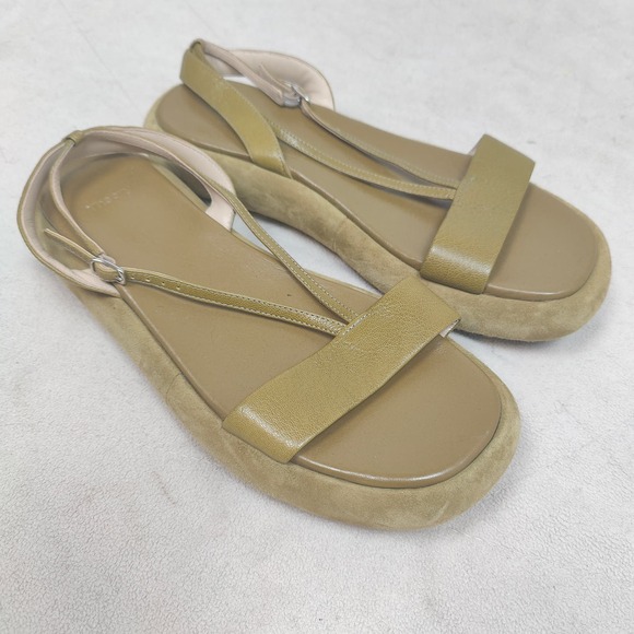 Theory | Shoes | Theory Donut Platform Sandals Womens 39 Us 9 Moss ...